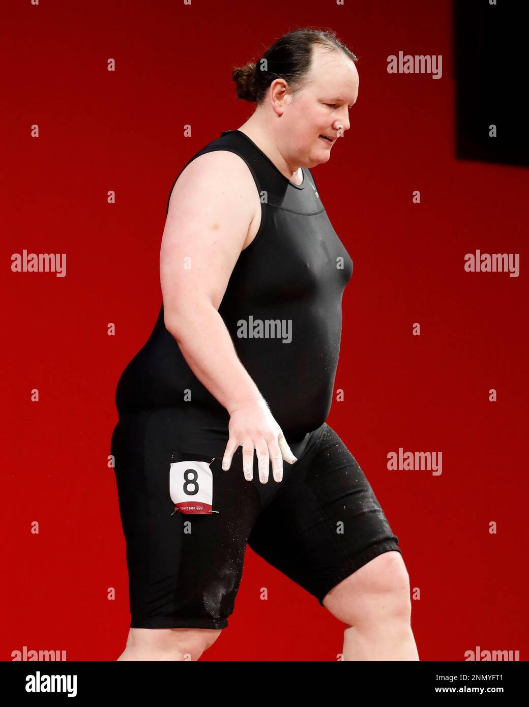 August 2, 2021, Tokyo, Kanto, Japan: Laurel Hubbard (NZL) competes at ...