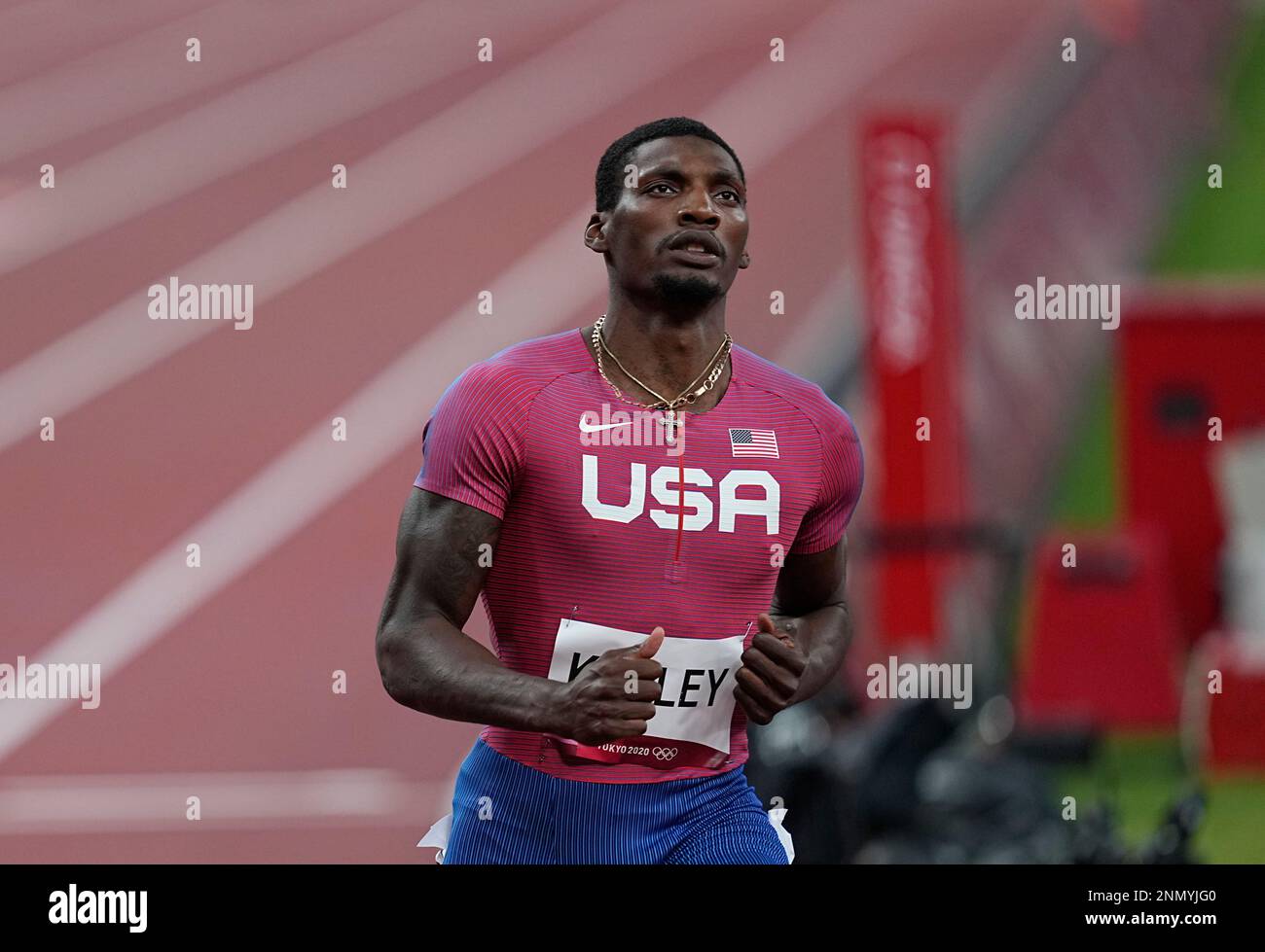 July 31, 2021: David Kerley during 100 meter for men at the Tokyo Olympics, Tokyo Olympic ...