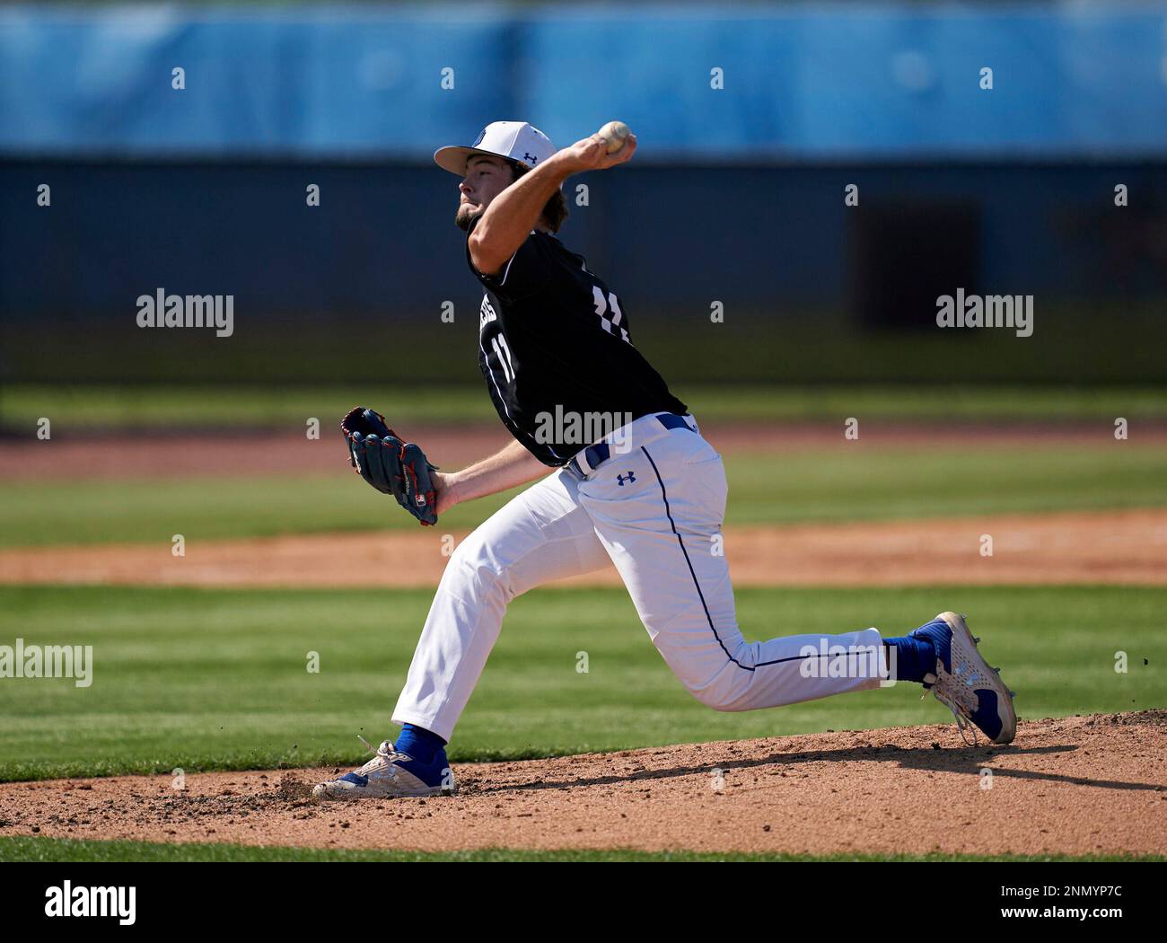 IMG Academy Ascenders pitcher Mason Albright (11) during a game against ...