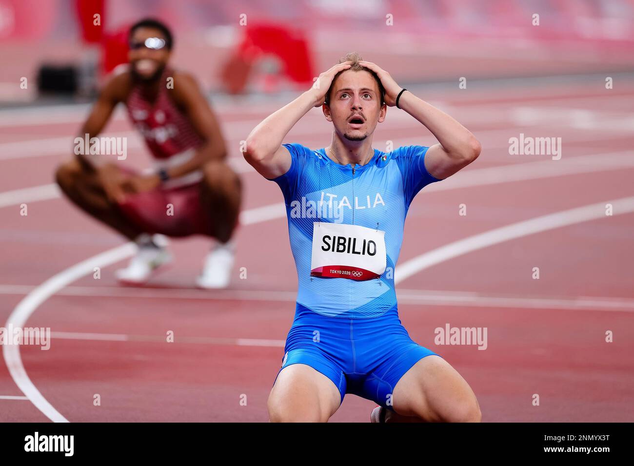 TOKYO, JAPAN - AUGUST 01: Alessandro Sibilio of Team Italy during the ...
