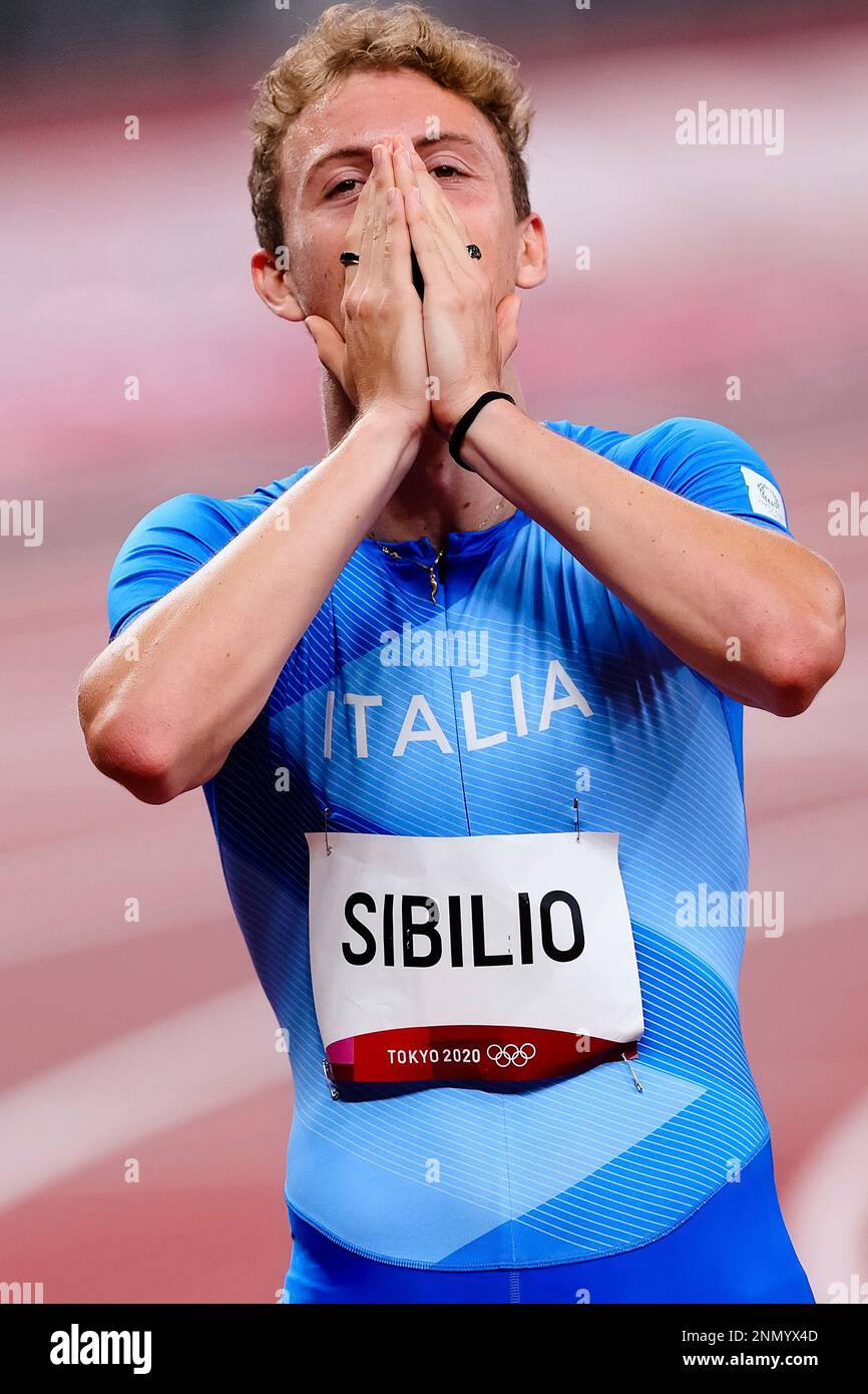 TOKYO, JAPAN - AUGUST 01: Alessandro Sibilio of Team Italy during the ...