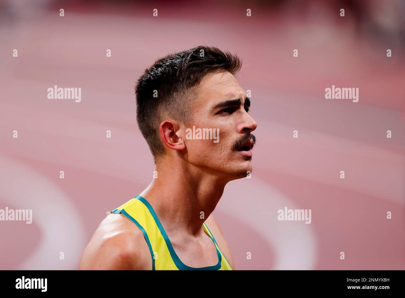 TOKYO, JAPAN - AUGUST 01: Brandon Starc of Team Australia during the ...