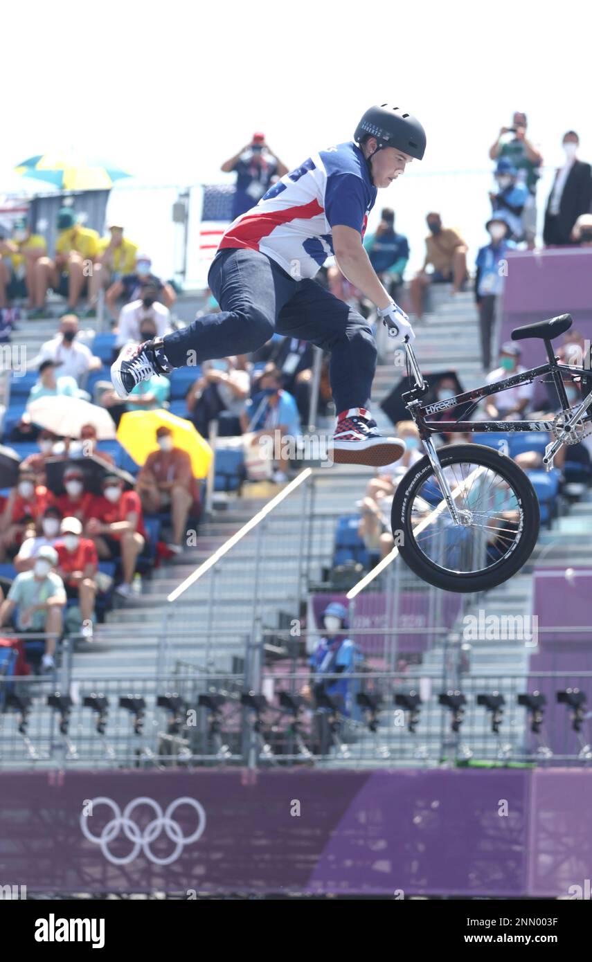 ROBERTS Hannah of the United States, performs during the Cycling BMX ...