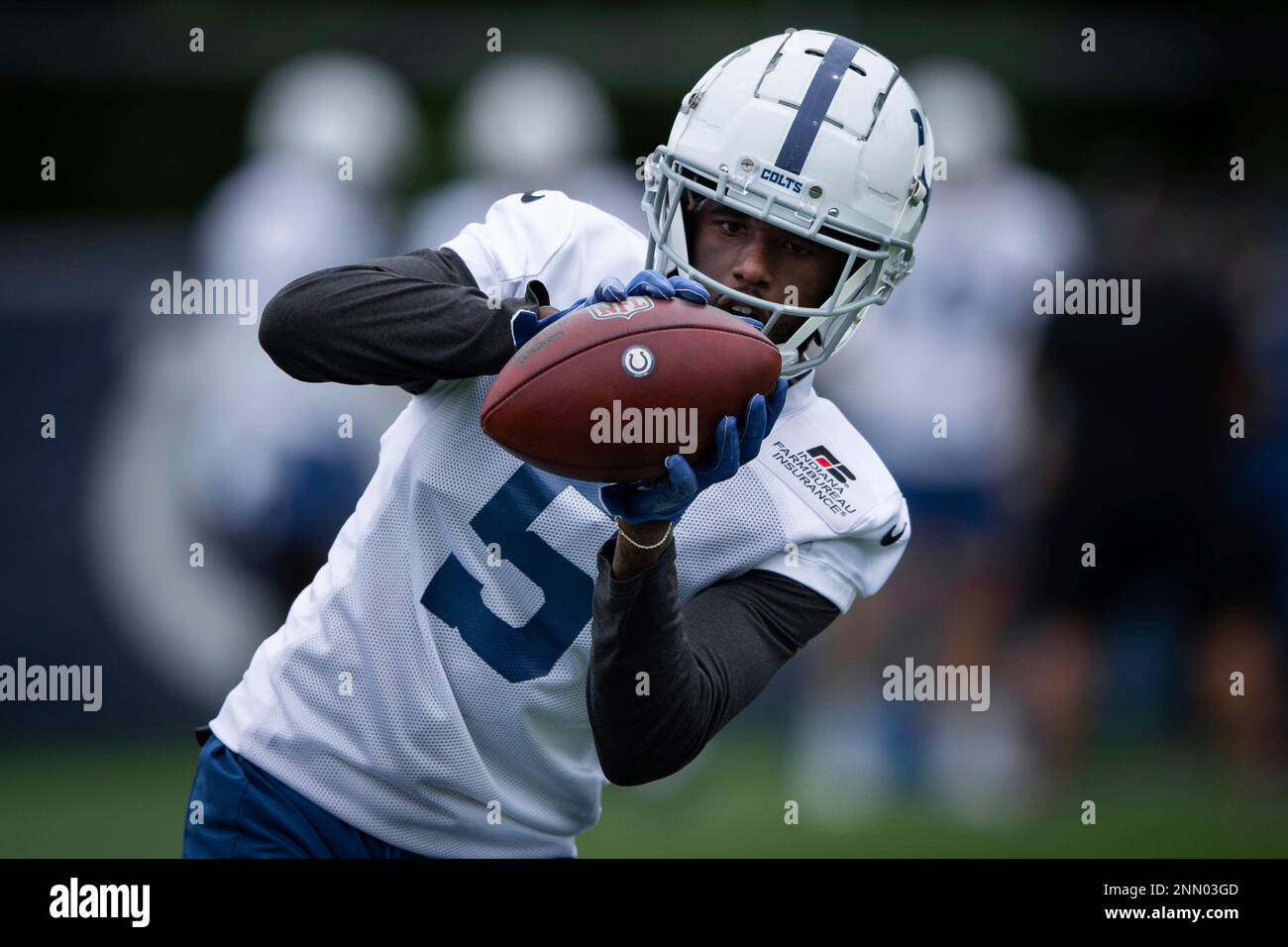 WESTFIELD, IN - JULY 31: Indianapolis Colts wide receiver Quartney ...