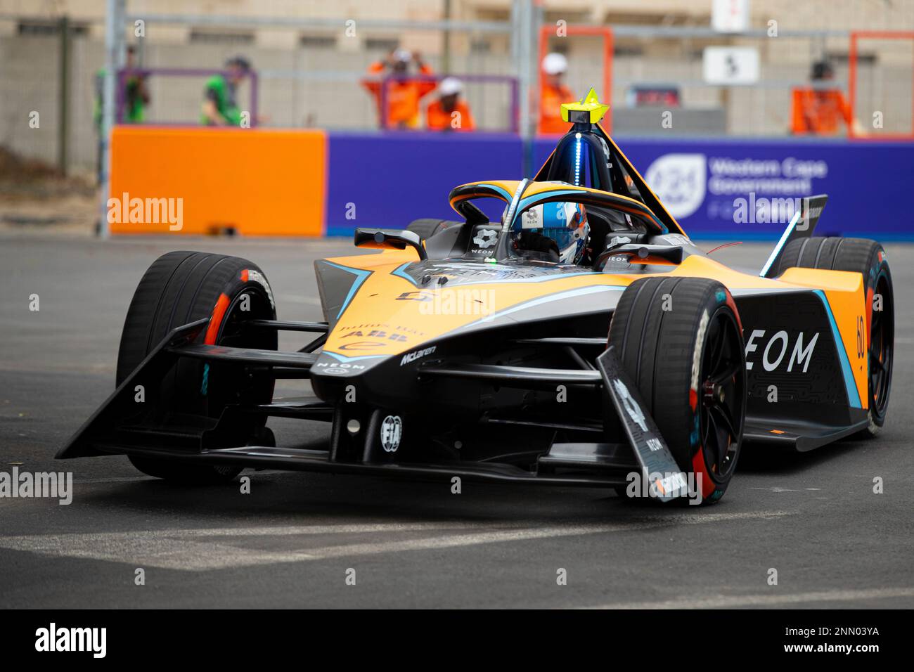 2/25/2023 - Jake Hughes, NEOM McLaren Formula E Team, e-4ORCE 04 during the Formula E Round 5 ...