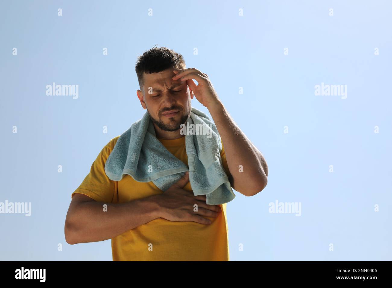 Overheating towel hi-res stock photography and images - Alamy