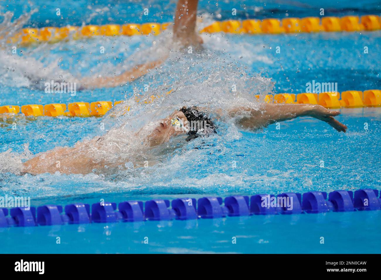 July 30, 2021, Tokyo, Kanto, Japan: Ryan Murphy (USA) competes in the ...