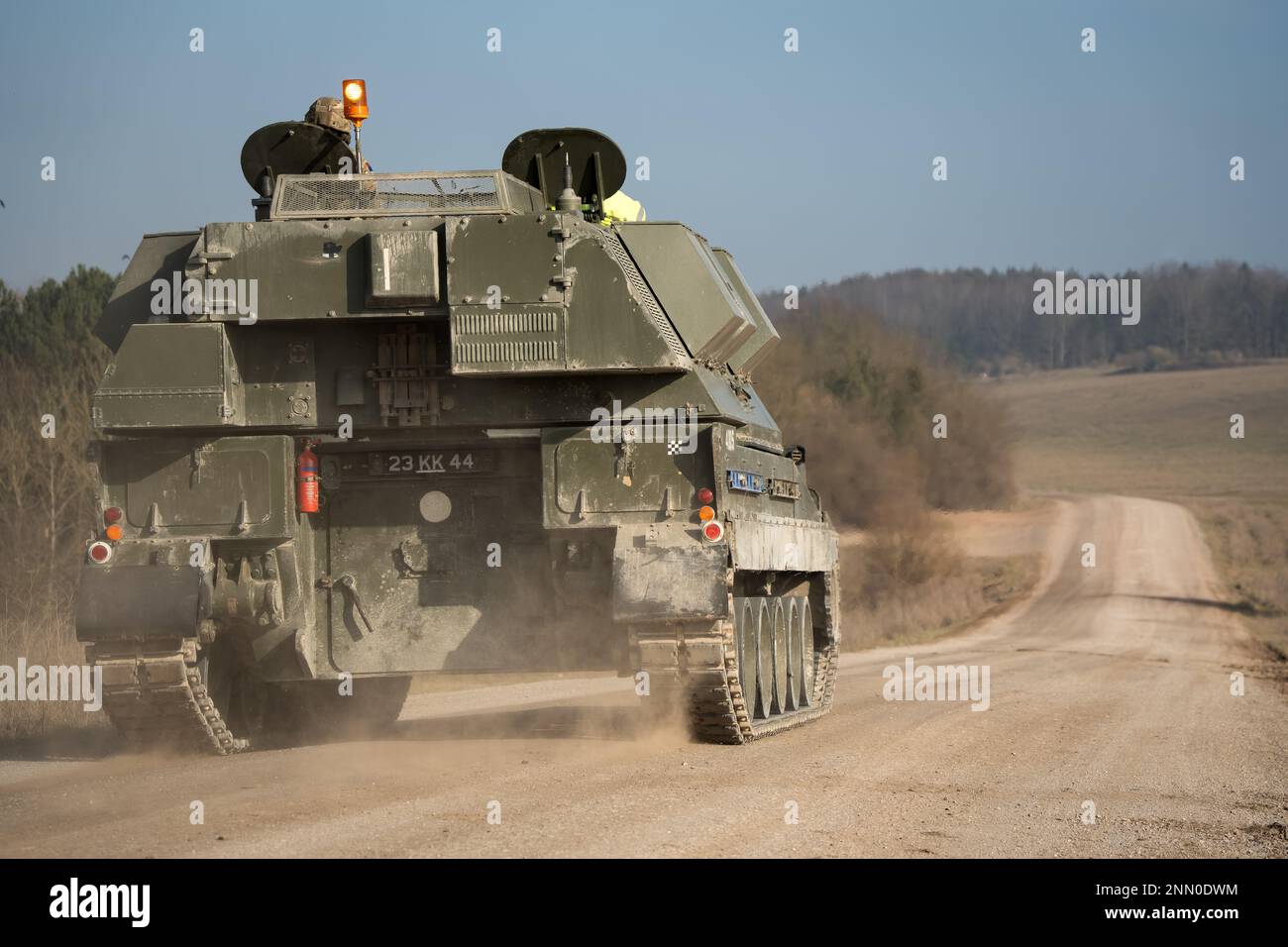 a British army military AS90 (AS-90 Braveheart Gun Equipment 155mm L131 ...