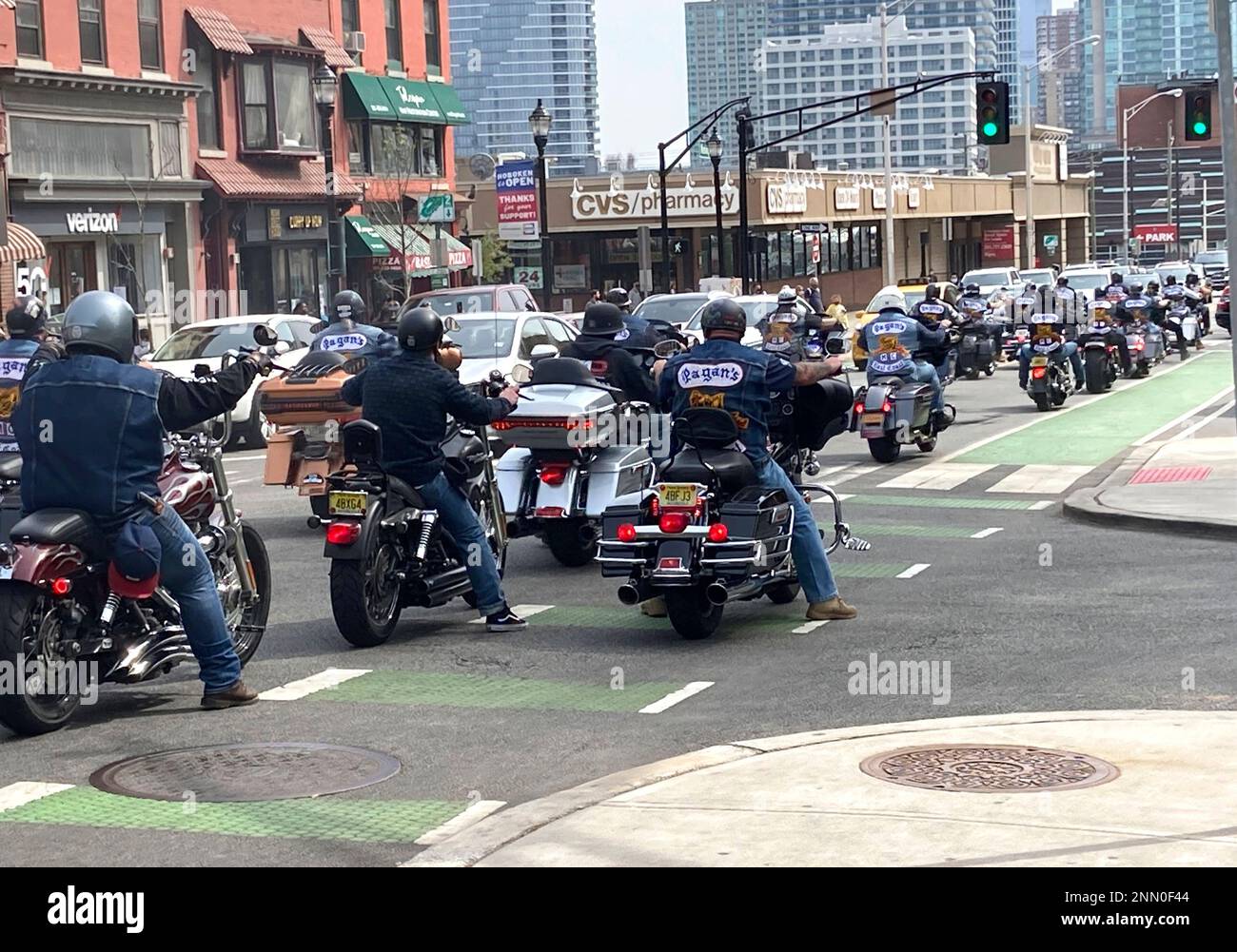 Photo by: STRF/STAR MAX/IPx 2021 7/29/21 Leader of Pagans motorcycle ...