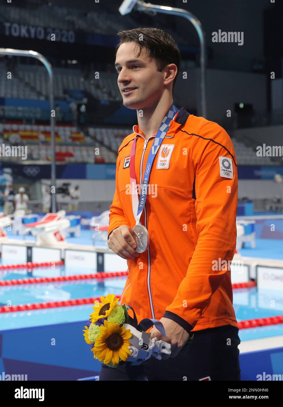 KAMMINGA Arno of Netherlands celebrates after Men's 200m Breaststroke ...