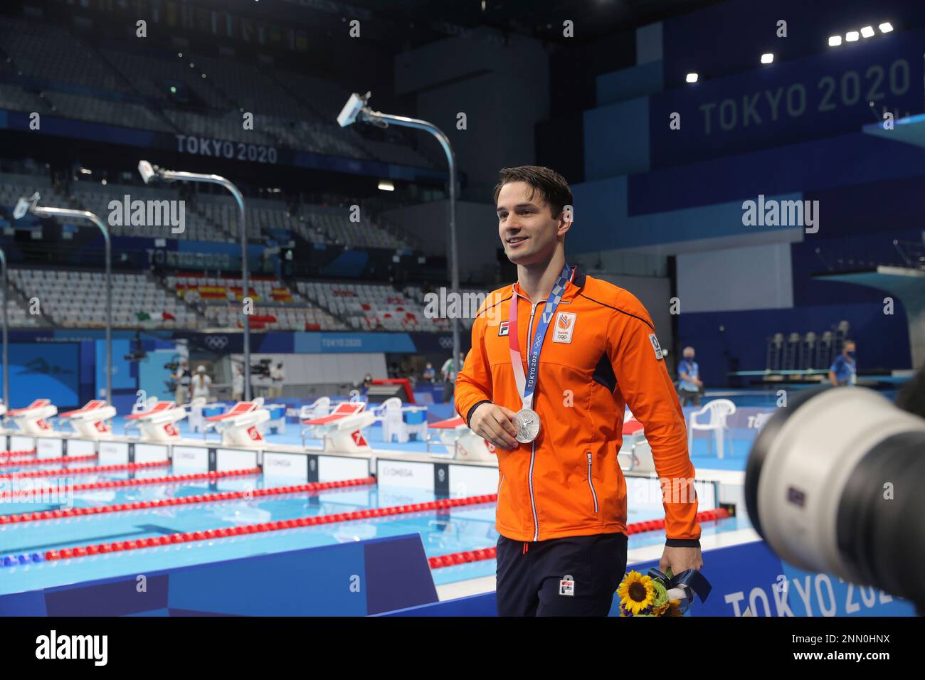 KAMMINGA Arno of Netherlands celebrates after Men's 200m Breaststroke ...
