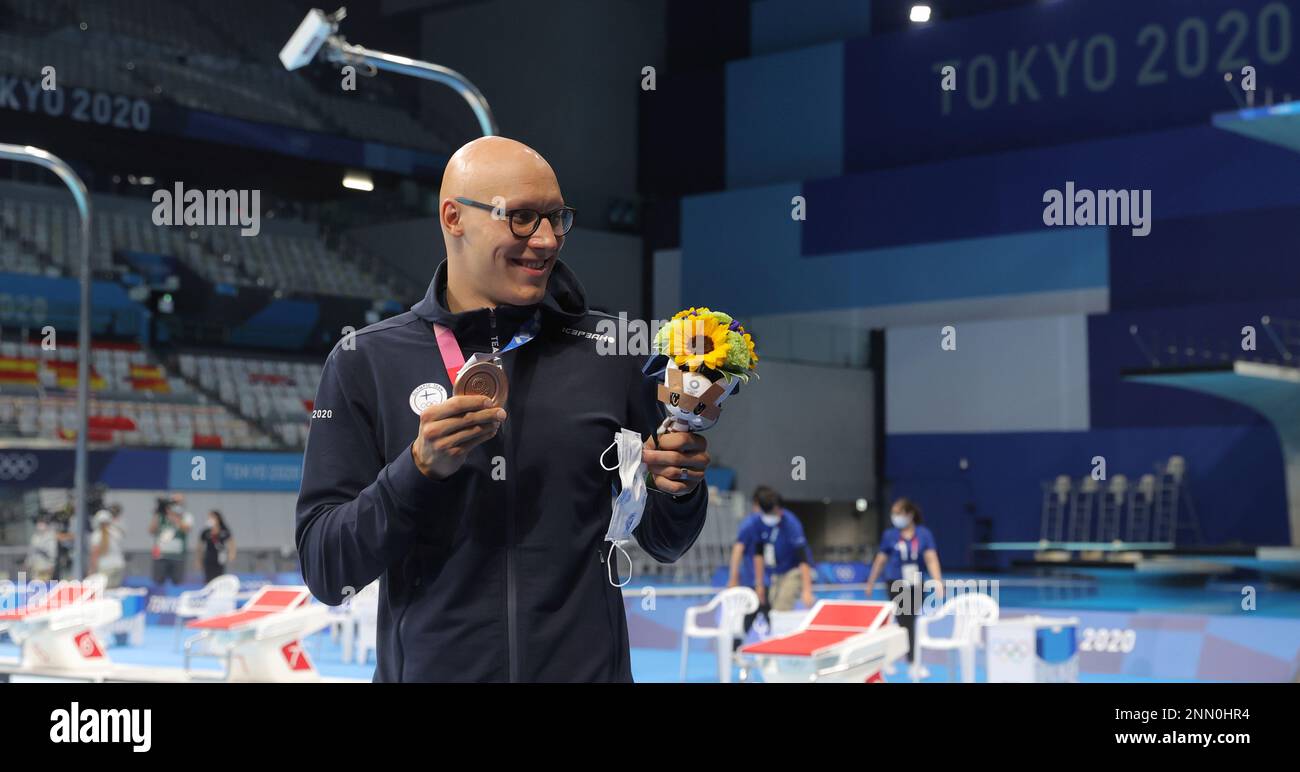 MATTSSON Matti of Finland celebrates after Men's 200m Breaststroke ...