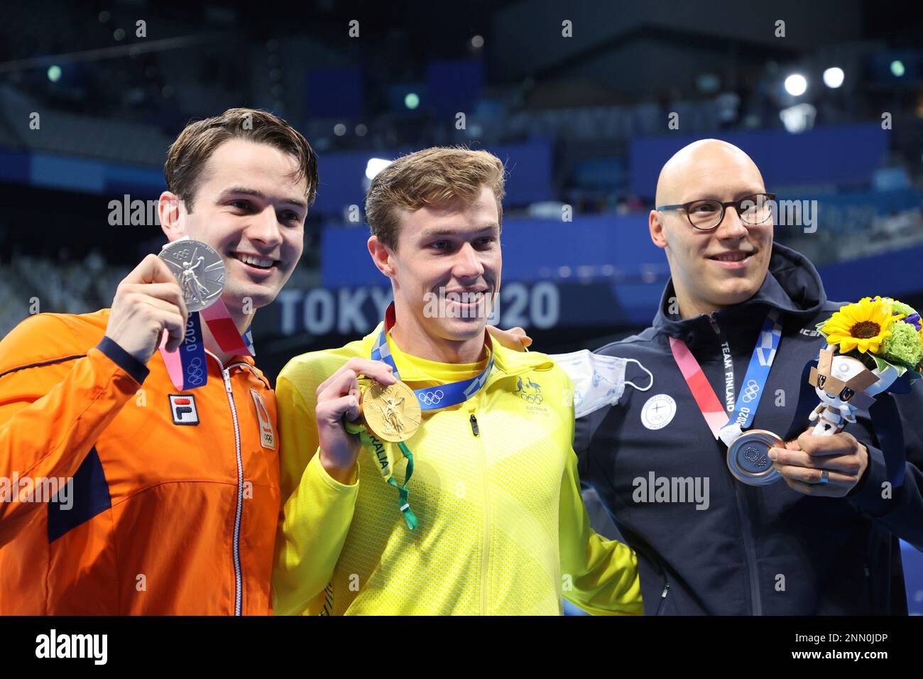 (L-R) KAMMINGA Arno of Netherlands, silver, STUBBLETY-COOK Izaac of ...