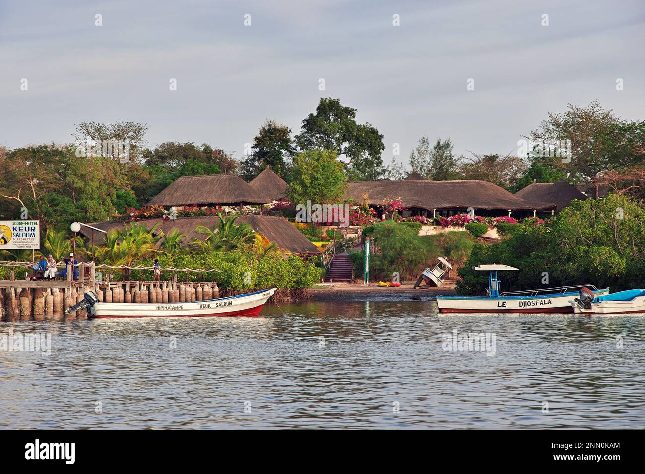 Bandiala river close Toubacouta village, Senegal, West Africa Stock ...