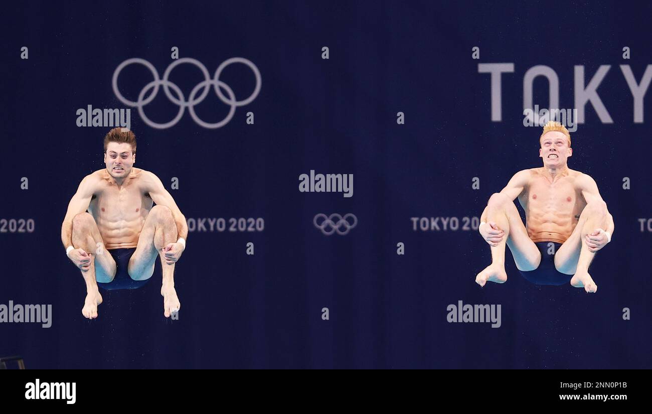 USA's CAPOBIANCO Andrew and HIXON Michael perform during Men's ...