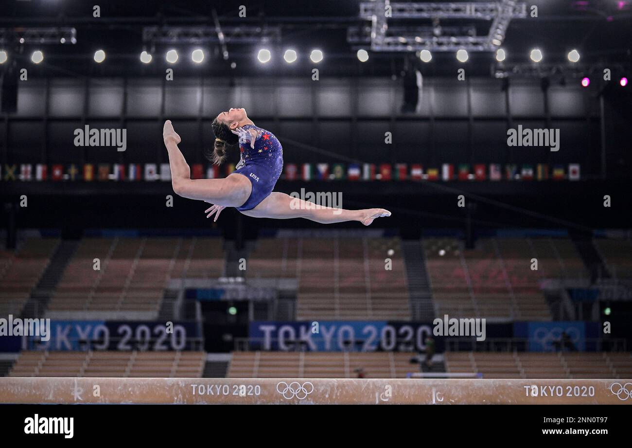July 25, 2021: Sunisa Lee of United States of America during women's ...
