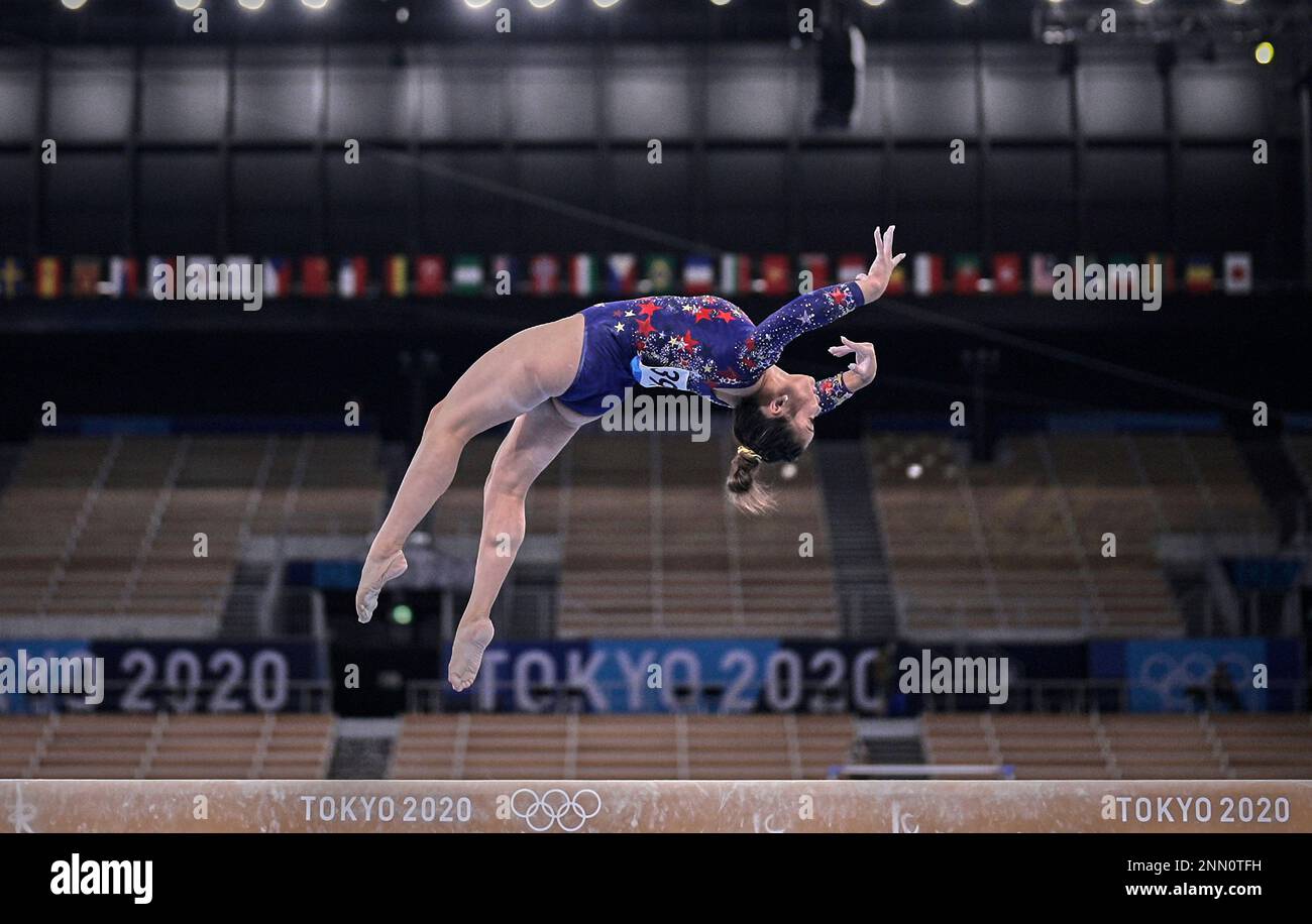 July 25, 2021: Sunisa Lee of United States of America during women's ...