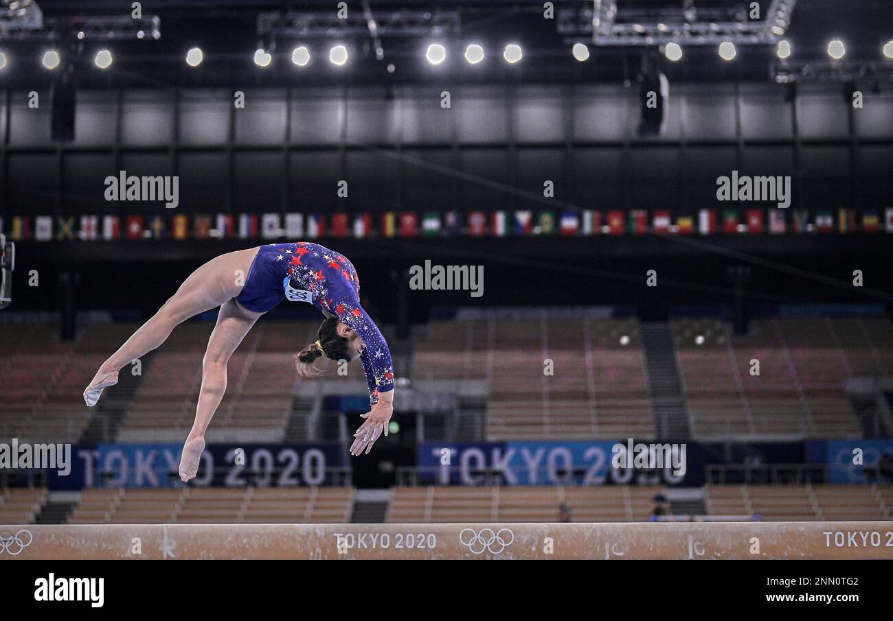 July 25, 2021: Sunisa Lee of United States of America during women's ...