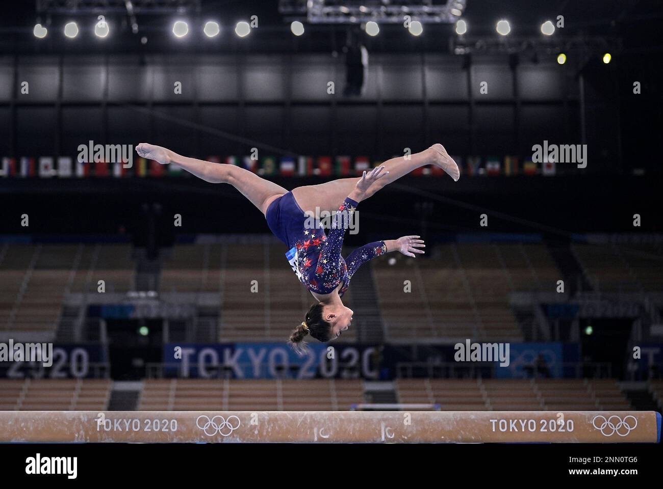 July 25, 2021: Sunisa Lee of United States of America during women's ...