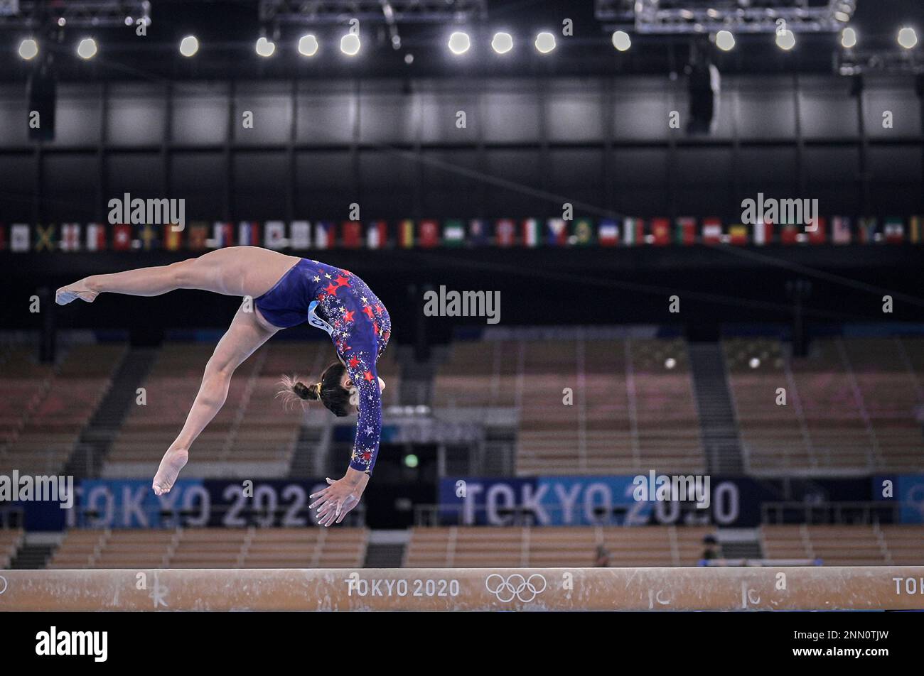 July 25, 2021: Sunisa Lee of United States of America during women's ...