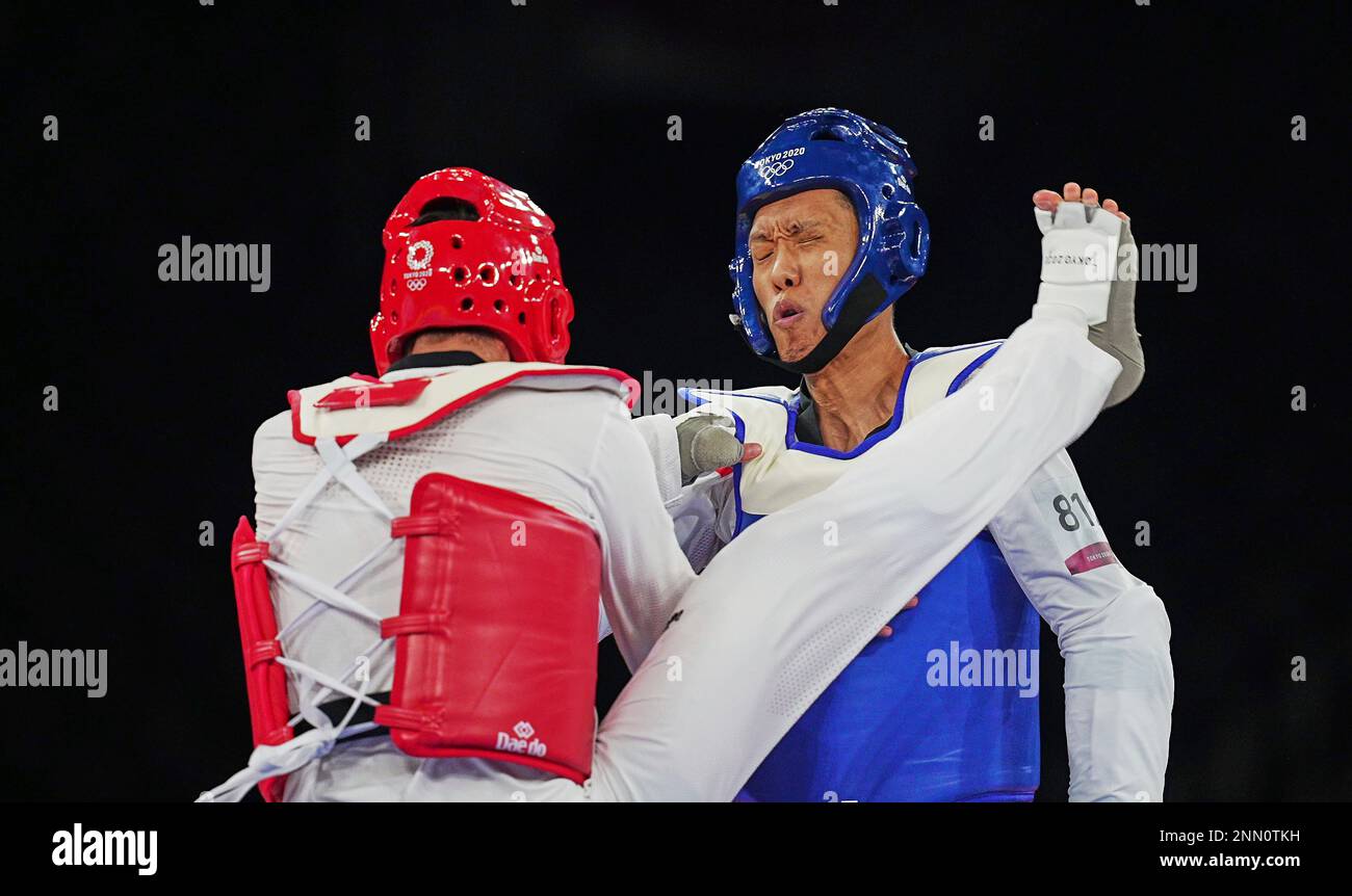 July 27, 2021: Hongyi sun from China and Vladislav Larin from RCO ...