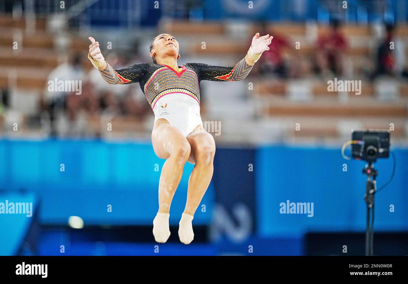 July 27, 2021: Jutta Verkest of Belgium {during women's Artistic ...