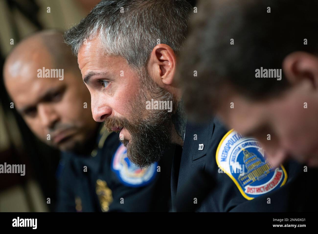 From left, U.S. Capitol Police Sgt. Aquilino Gonell, Washington ...