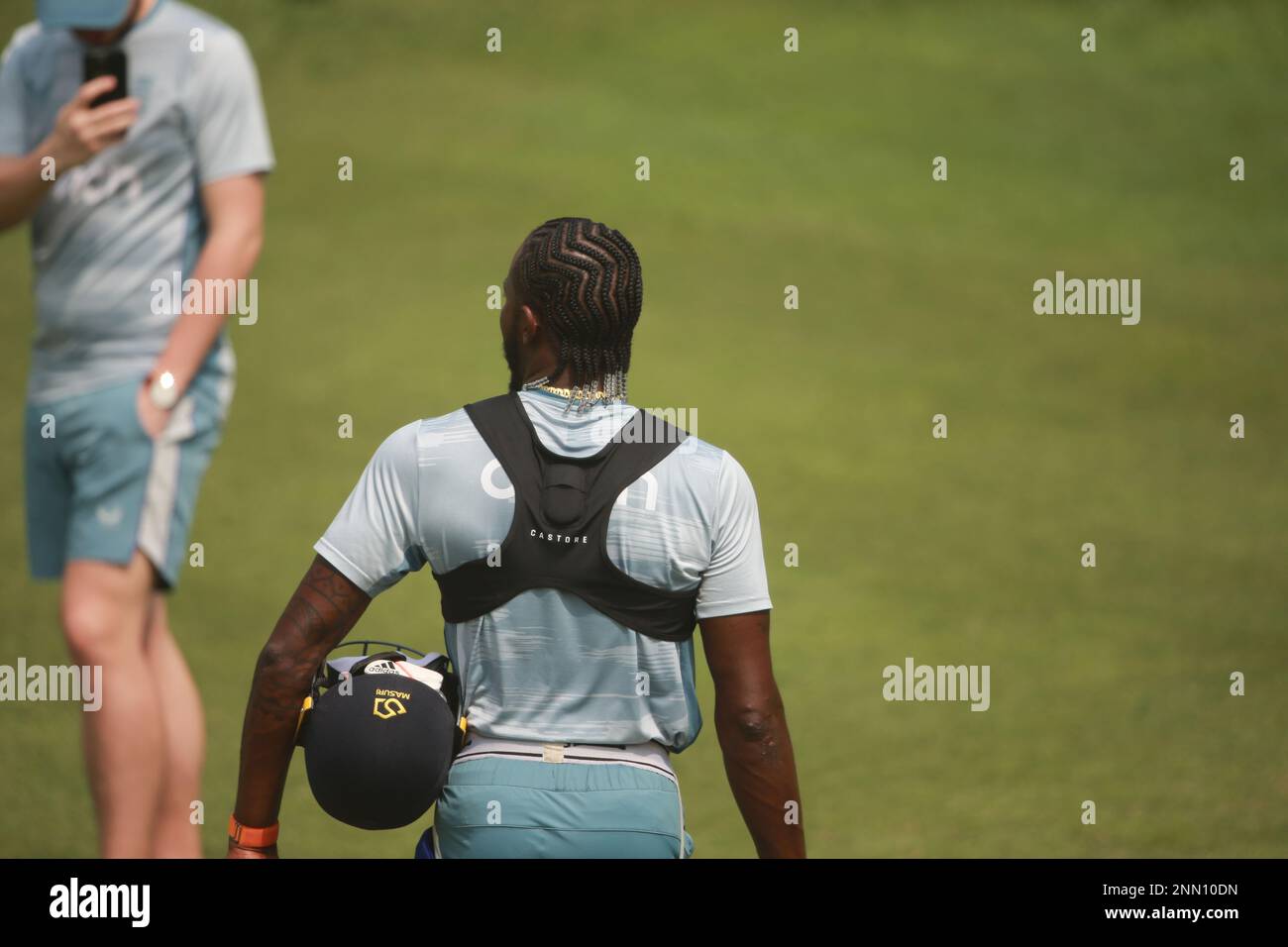 England One Day International Cricket Team attends practice at BCB ...