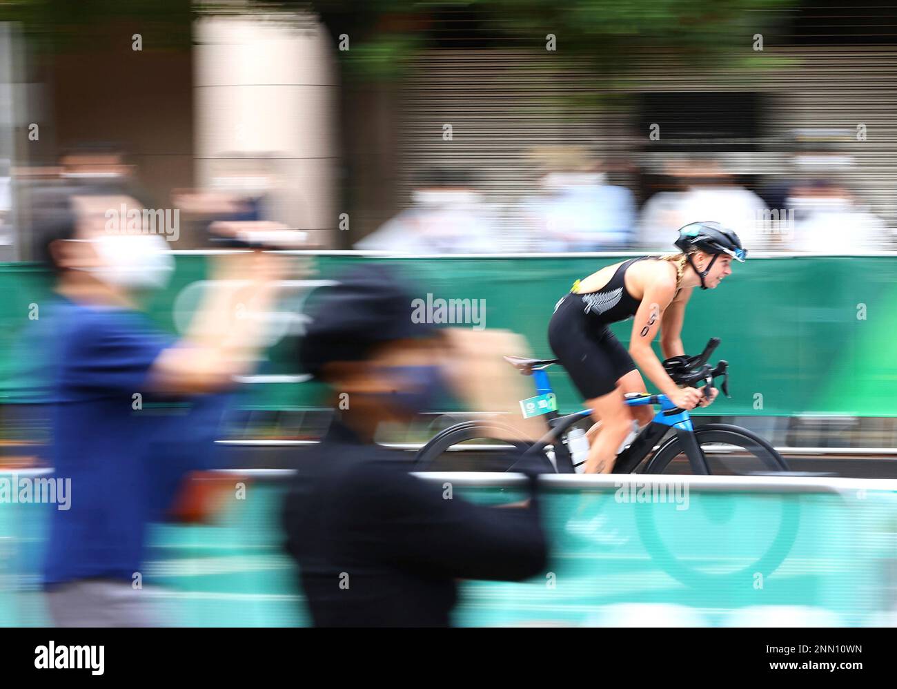 New Zealand's van der KAAY Nicole competes in Triathlon Women's ...