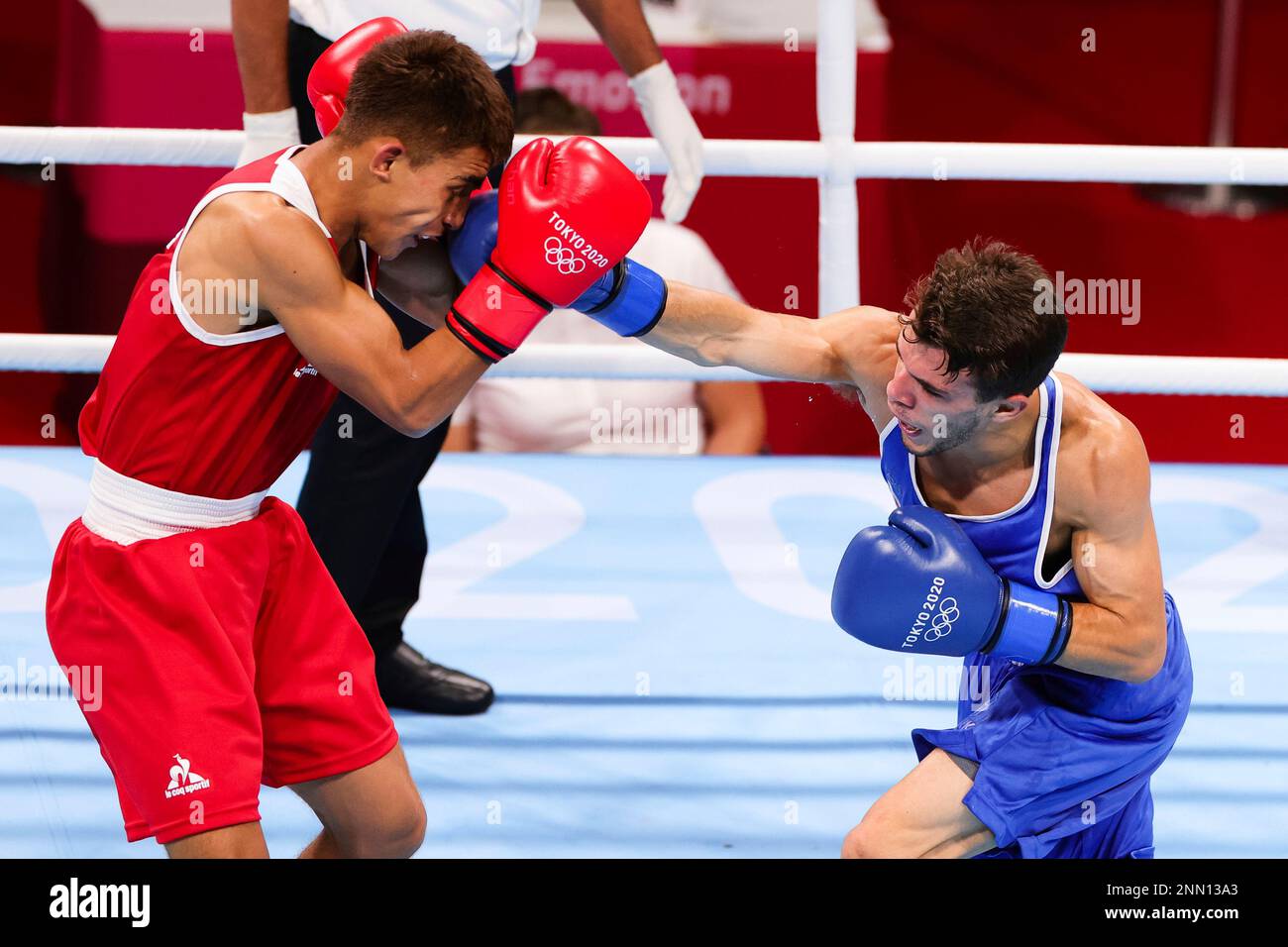 TOKYO, JAPAN - JULY 26: Gabriel ESCOBAR MASCUNANO of Spain throws a ...