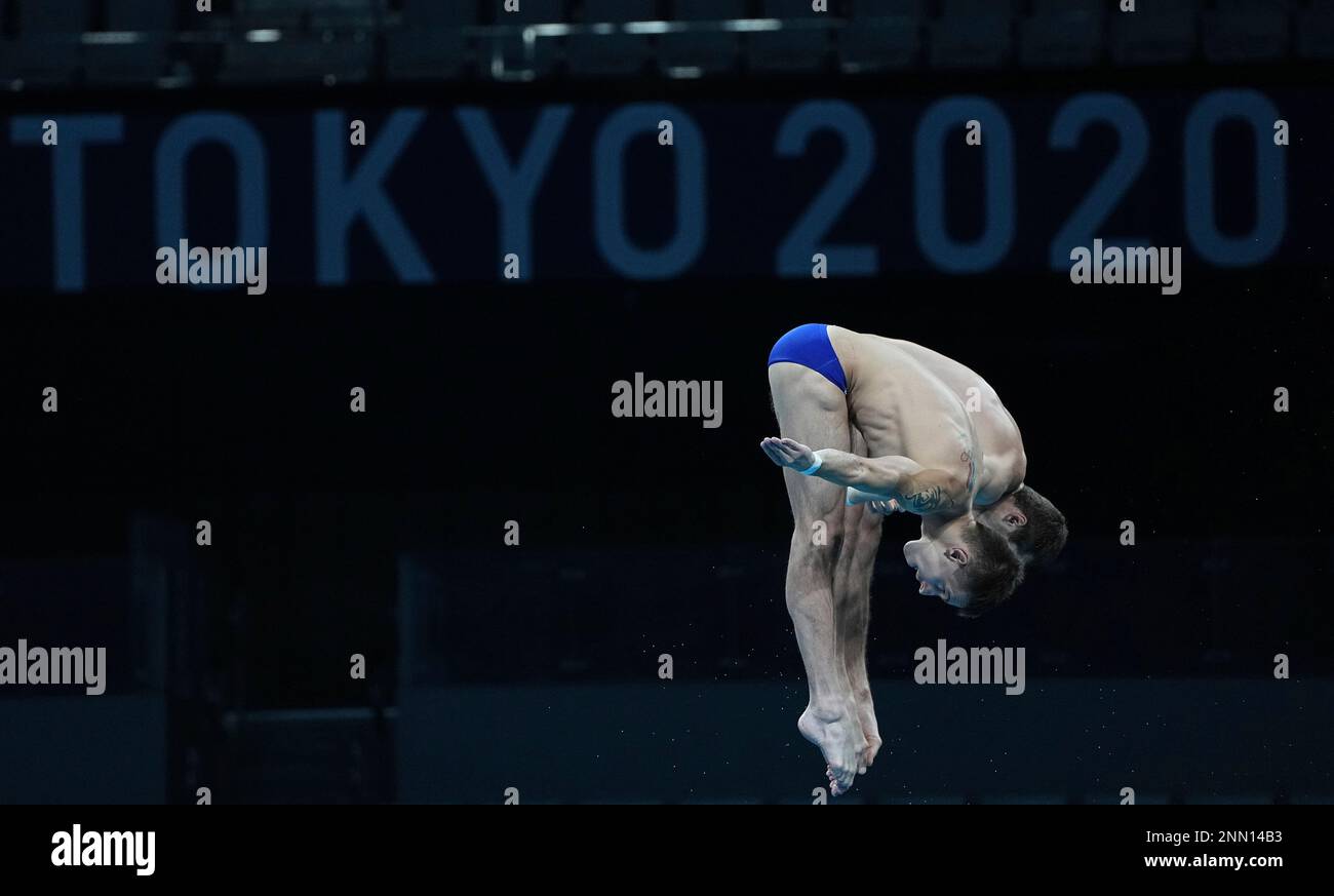 ROC's BONDAR Aleksandr and MINIBAEV Viktor perform in Diving Men's ...