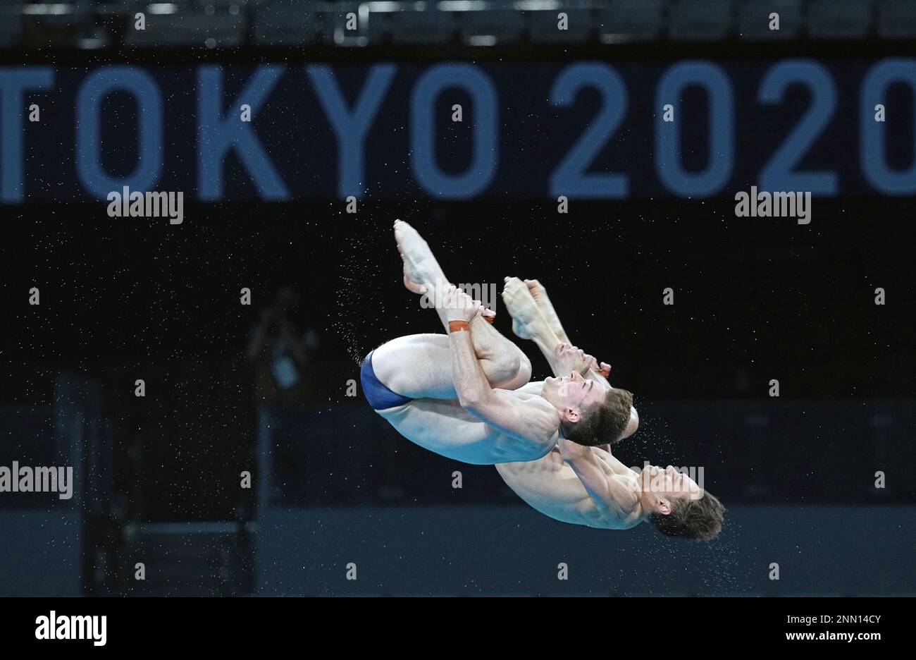 Great Britain's DALEY Thomas and LEE Matty perform in Diving Men's ...
