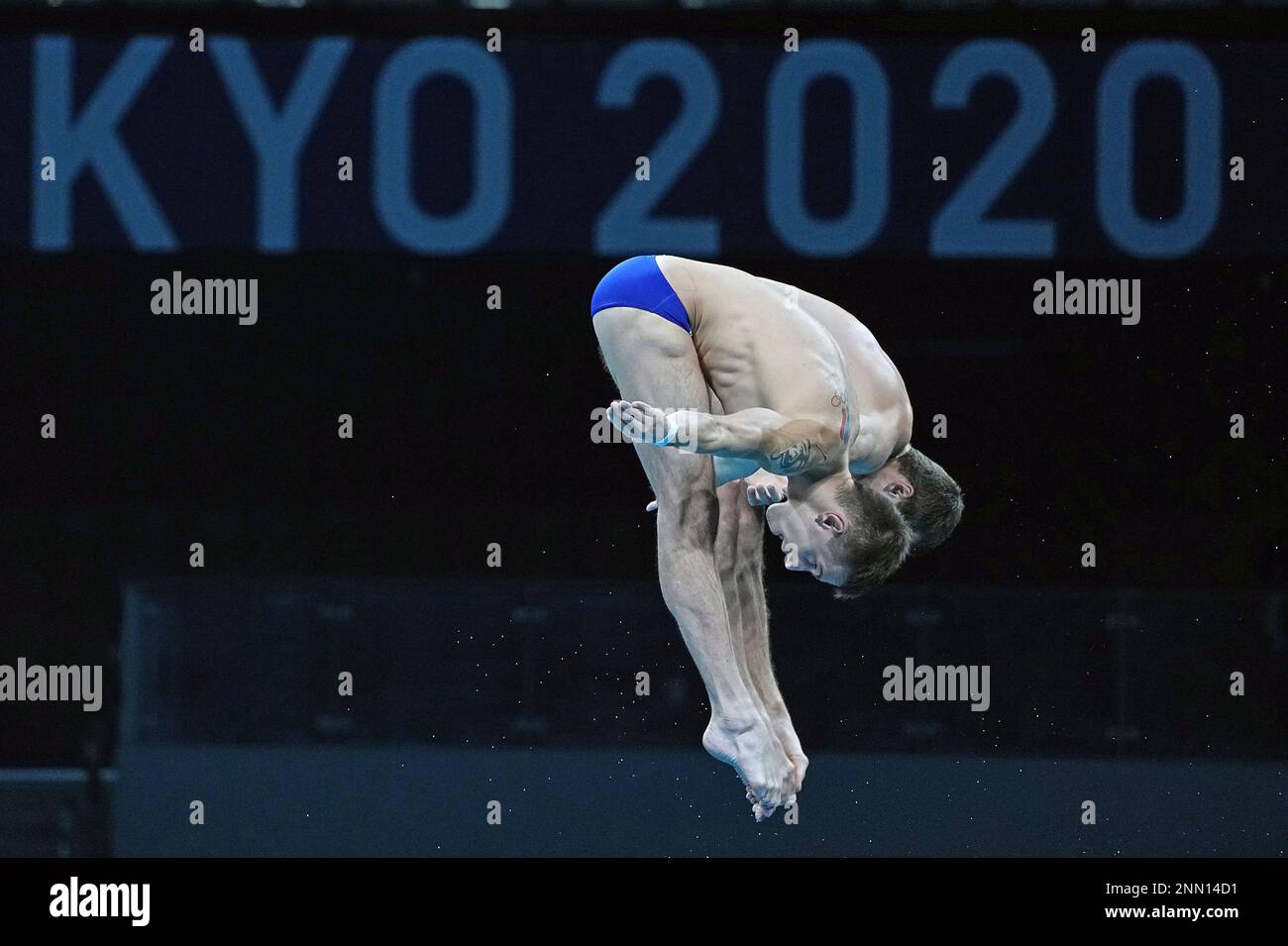 ROC's BONDAR Aleksandr and MINIBAEV Viktor perform in Diving Men's ...