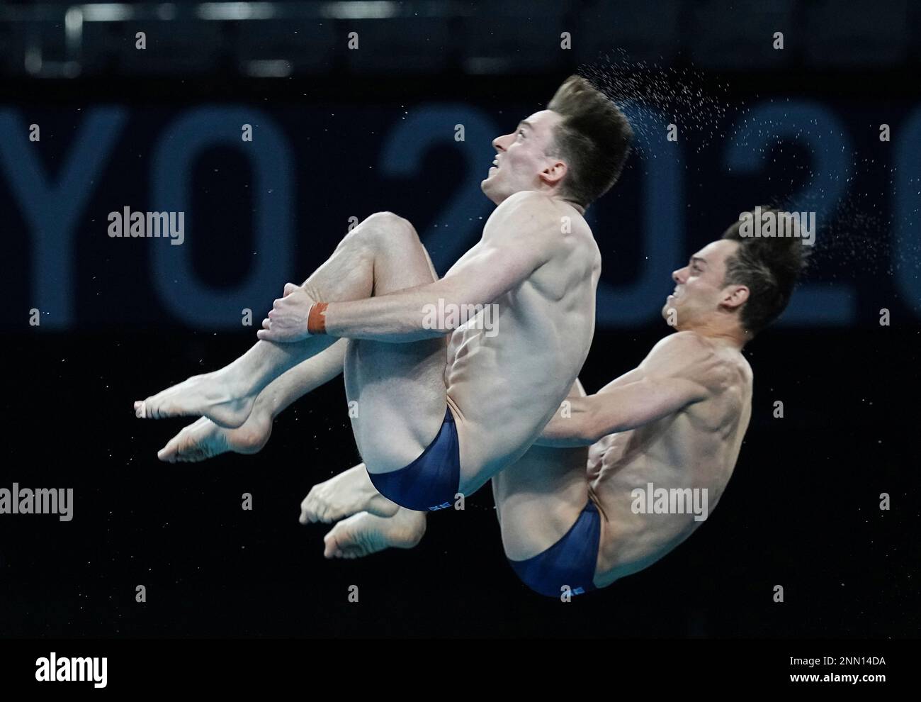 Great Britain's DALEY Thomas and LEE Matty perform in Diving Men's ...
