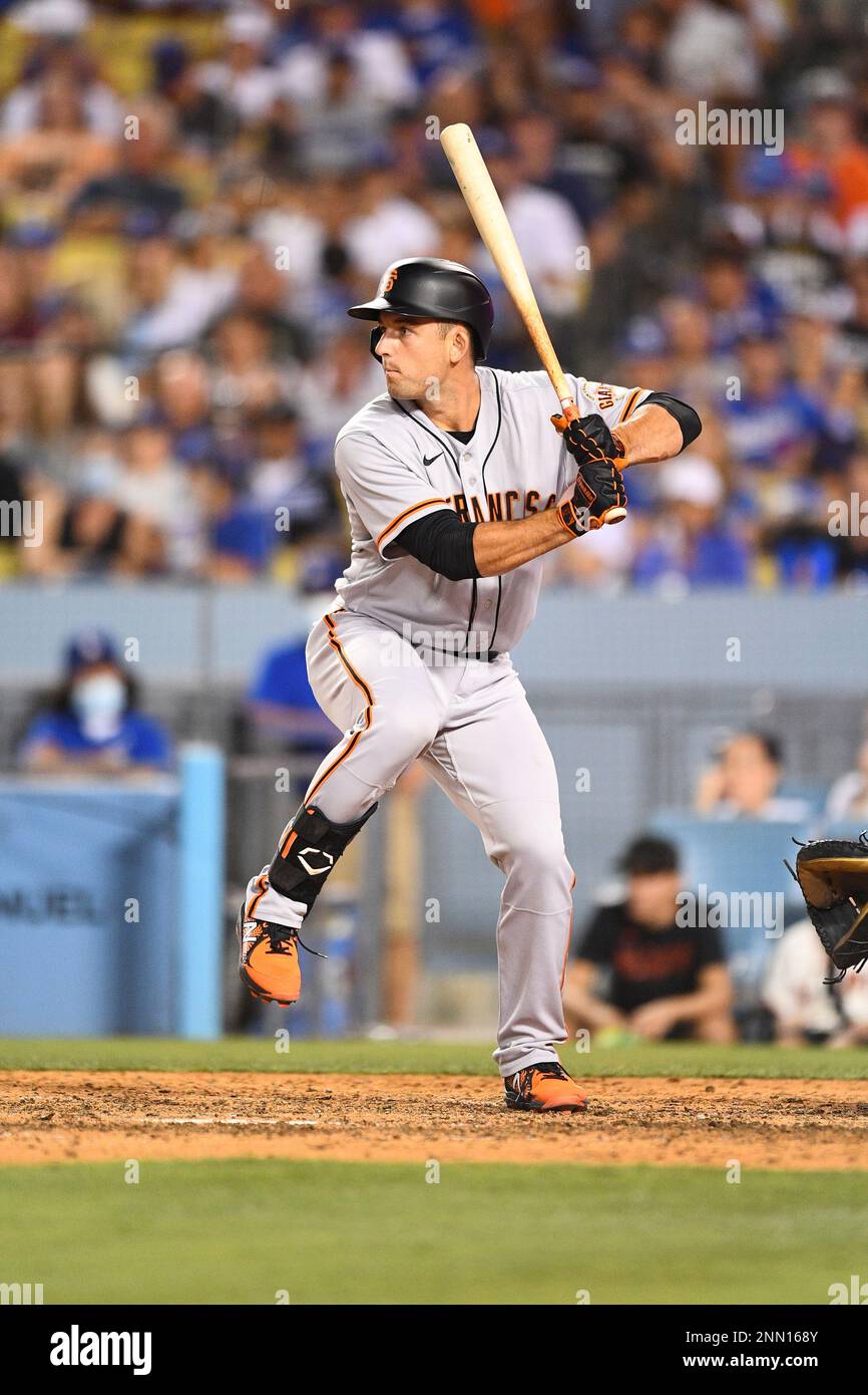 LOS ANGELES, CA - JULY 21: San Francisco Giants infielder Jason Vosler ...