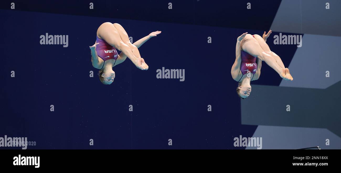 GIBSON Alison and PALMER Krysta of United States perform in Women's ...