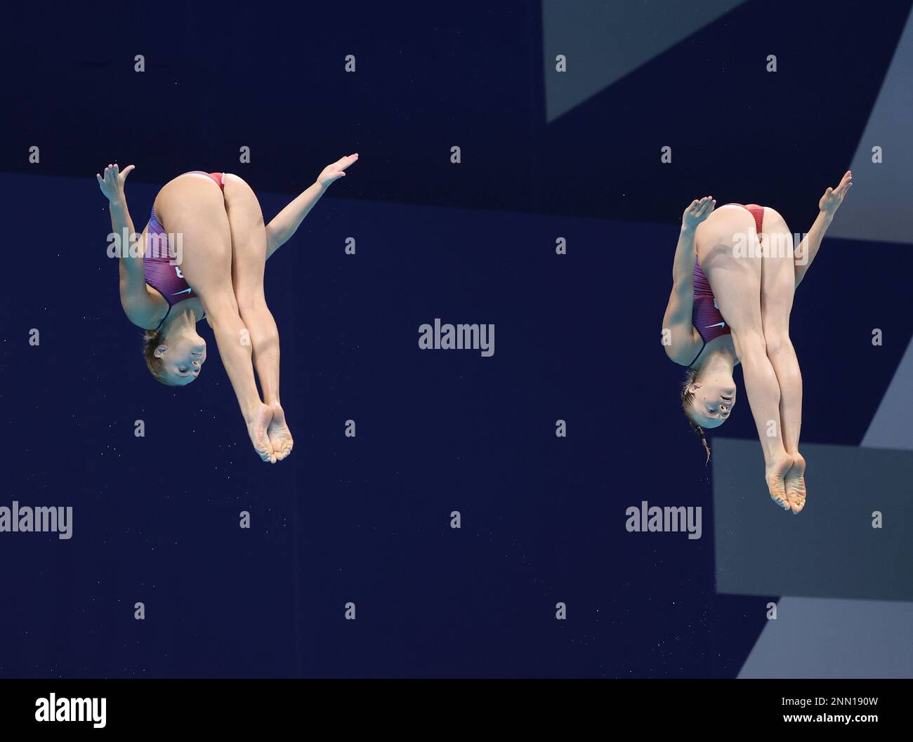 GIBSON Alison and PALMER Krysta of United States perform in Women's ...