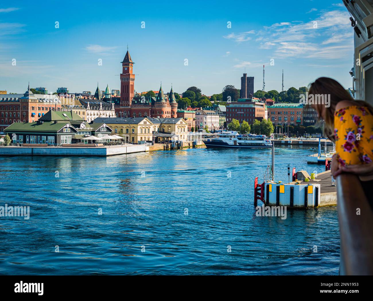 Pier ferry in elsinore south hi-res stock photography and images - Alamy