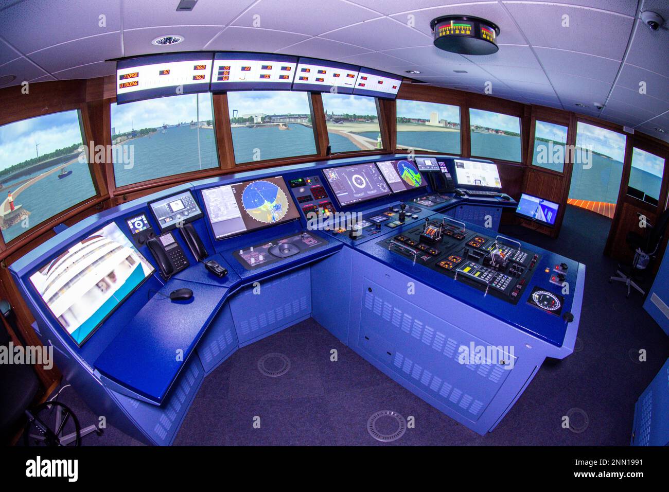 20 February 2023, Mecklenburg-Western Pomerania, Rostock: Control units ...