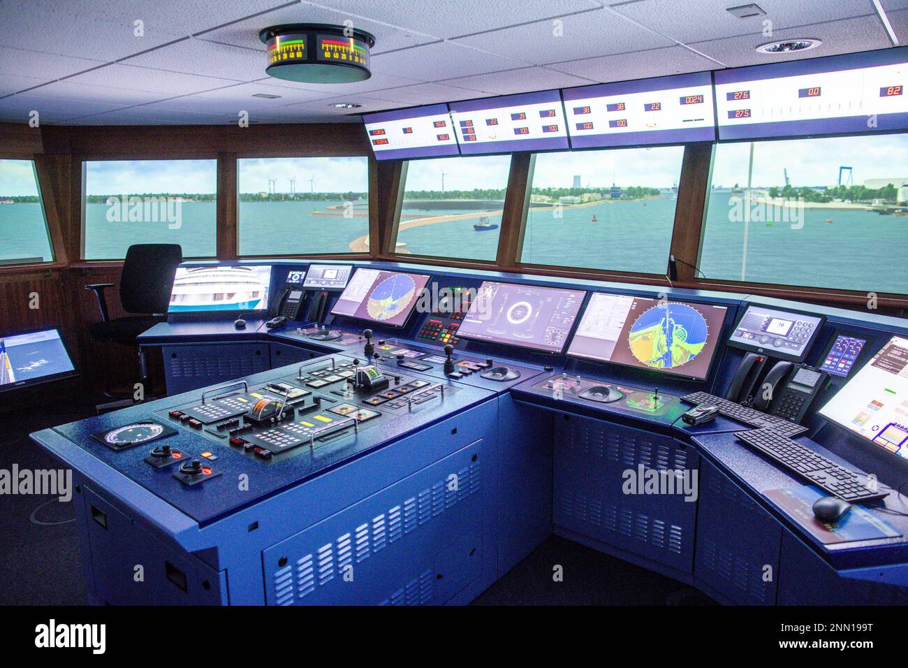 20 February 2023, Mecklenburg-Western Pomerania, Rostock: Control units ...