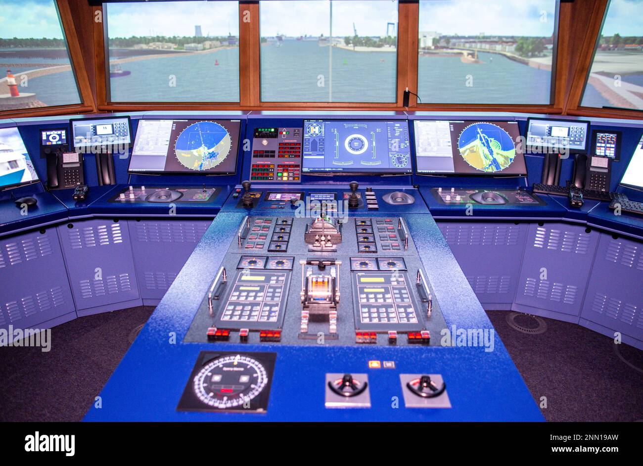 20 February 2023, Mecklenburg-Western Pomerania, Rostock: Control units ...