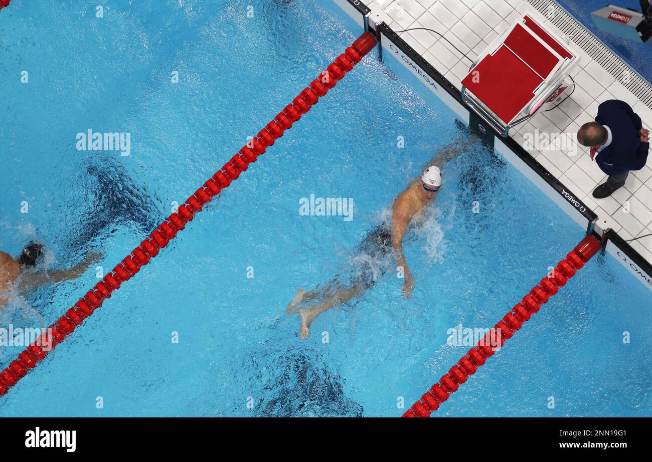 KALISZ Chase of Unites States goals to win Men's 400m Individual Medley ...