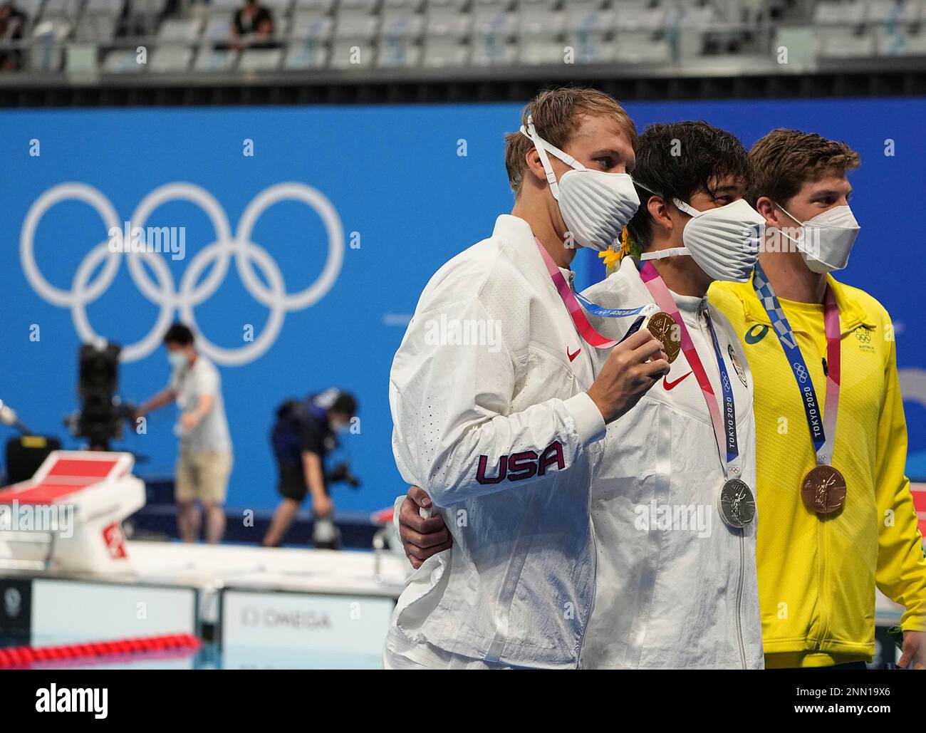 (L to R) KALISZ Chase of Unites States, gold, LITHERLAND Jay of United ...