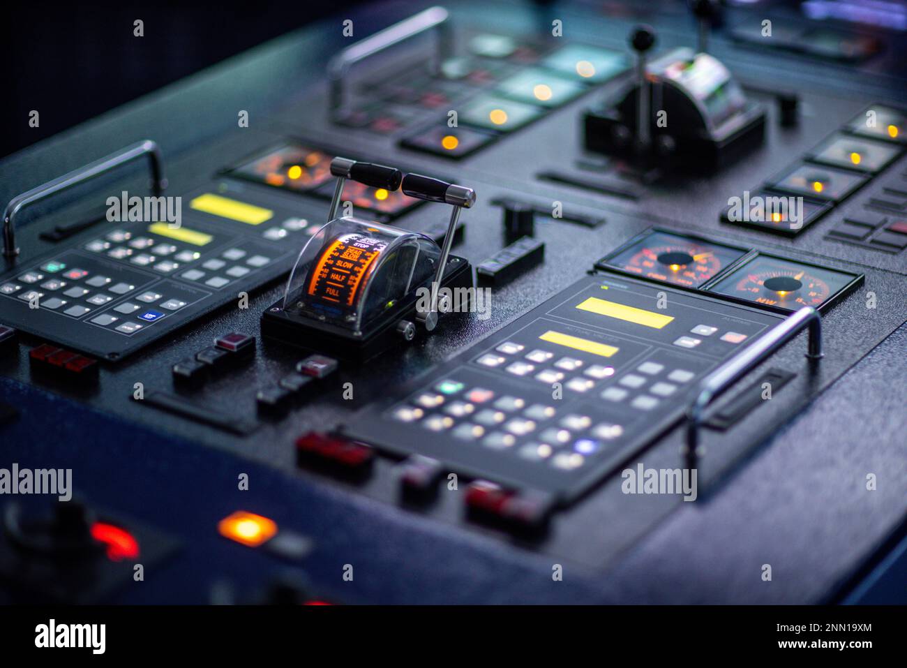 20 February 2023, Mecklenburg-Western Pomerania, Rostock: Control units ...