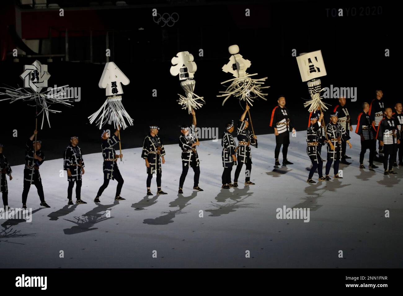 July 23, 2021, Tokyo, Japan: Opening Ceremony of the 2020 Tokyo Olympic ...