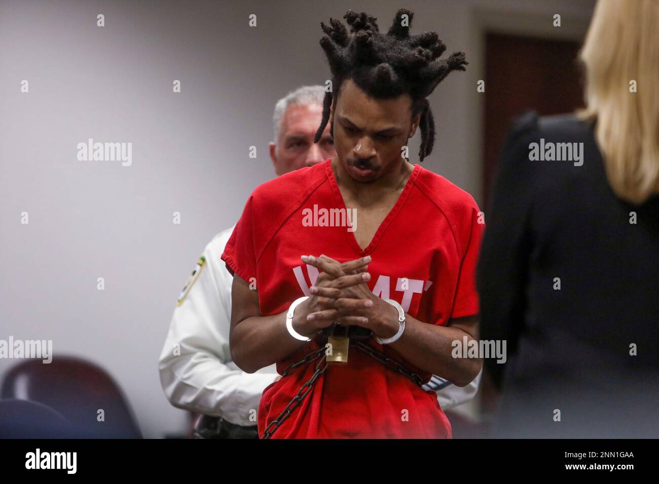 Ronnie Oneal III speaks during his sentencing for the murder of his ...