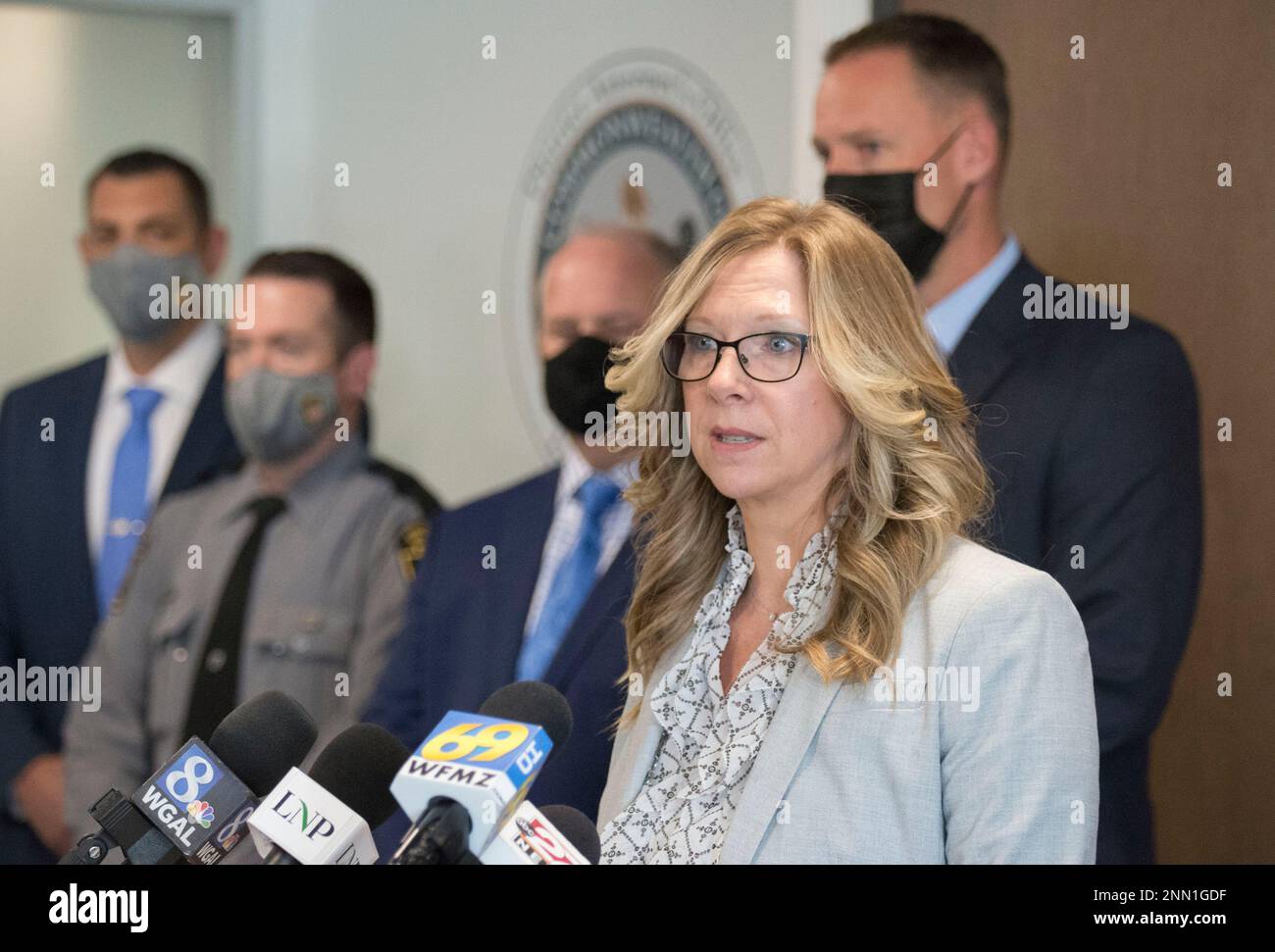 FILE—In this file photo from April 22, 2021, Lancaster County District ...