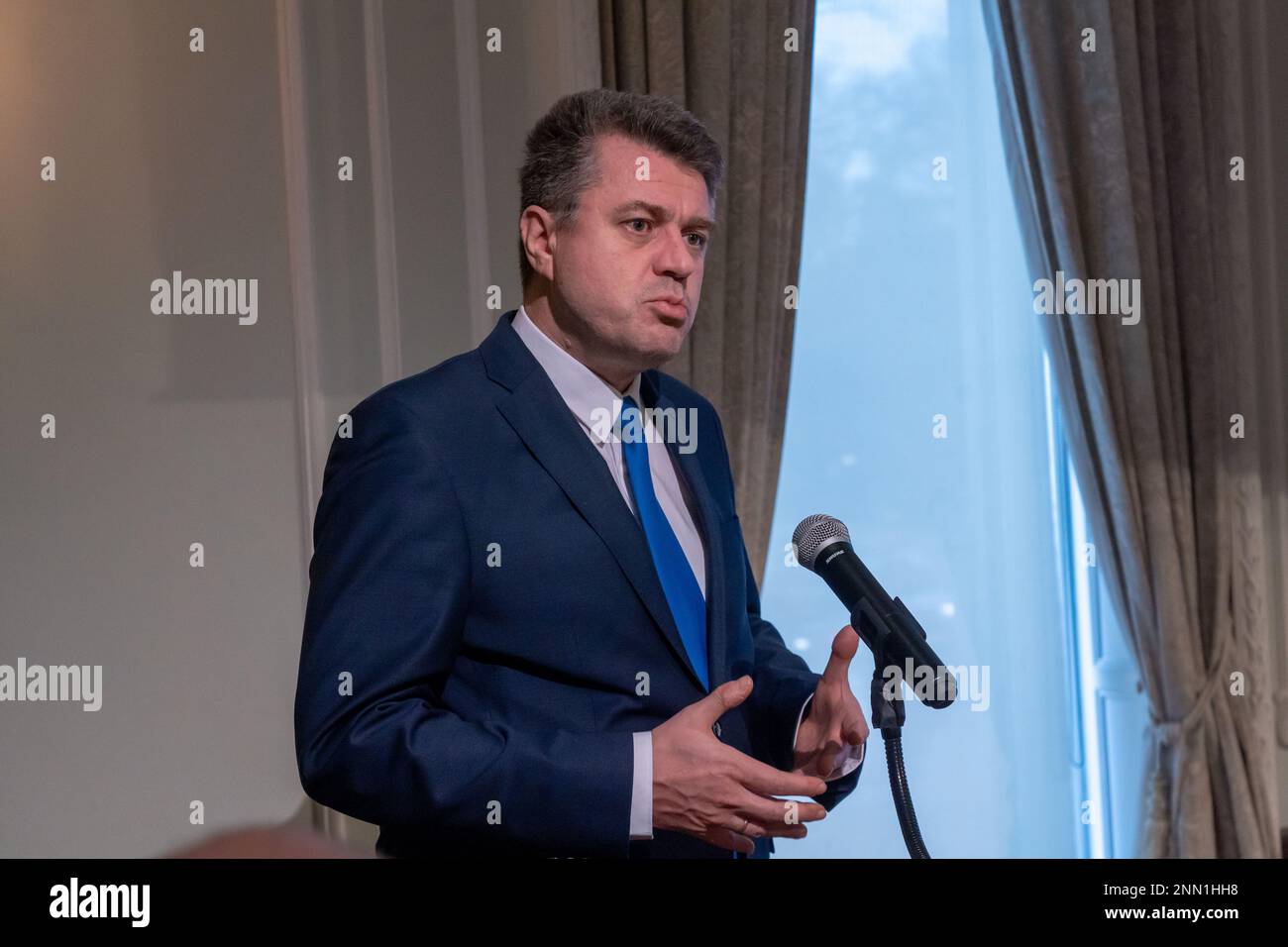 New York, United States. 24th Feb, 2023. Minister of Foreign Affairs of ...