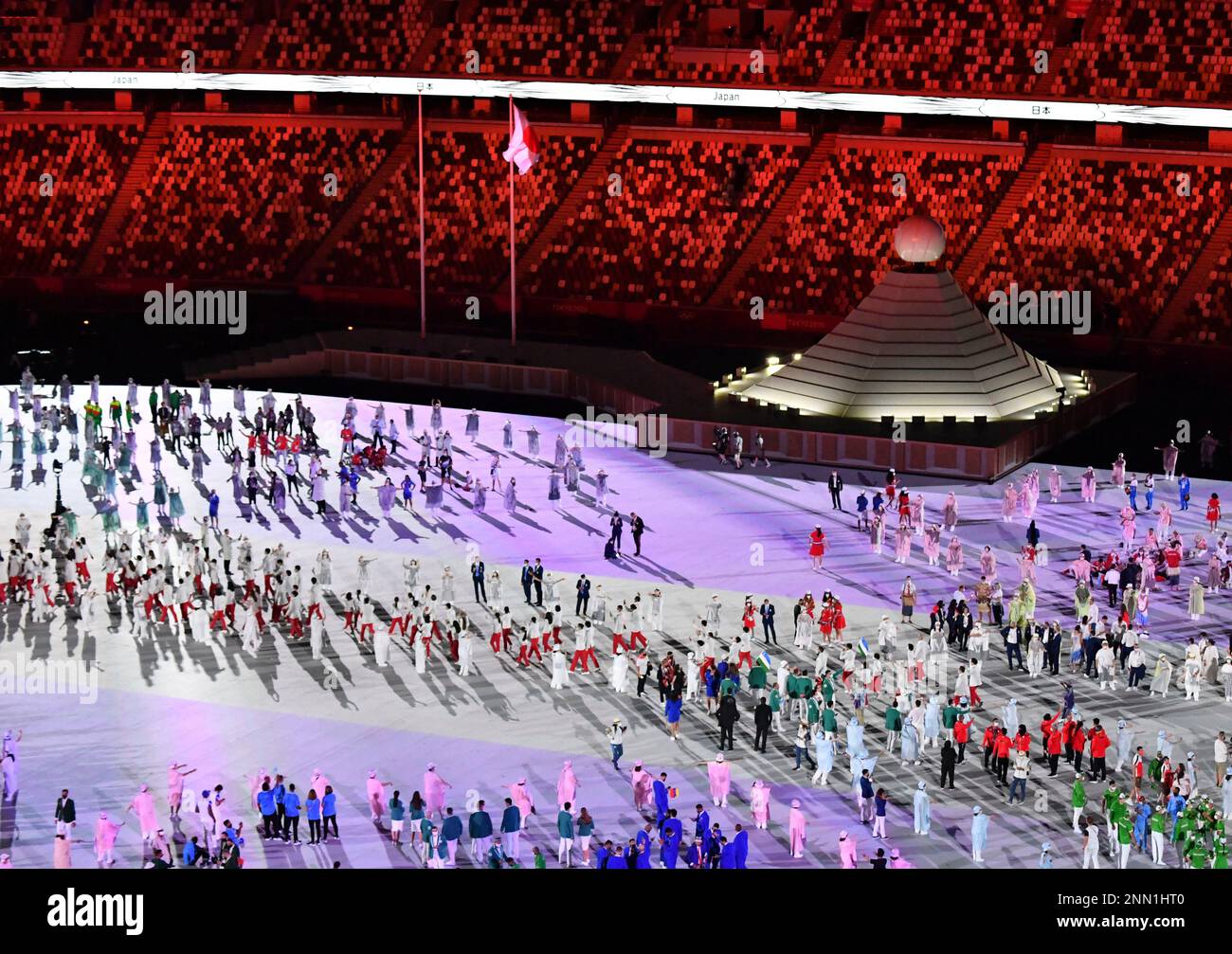 The Opening Ceremony of the Tokyo 2020 Olympic Games is held at ...
