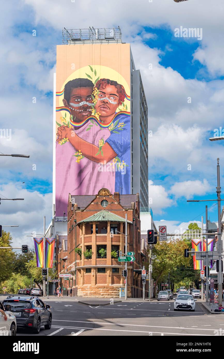 Kings cross sydney mural hi-res stock photography and images - Alamy